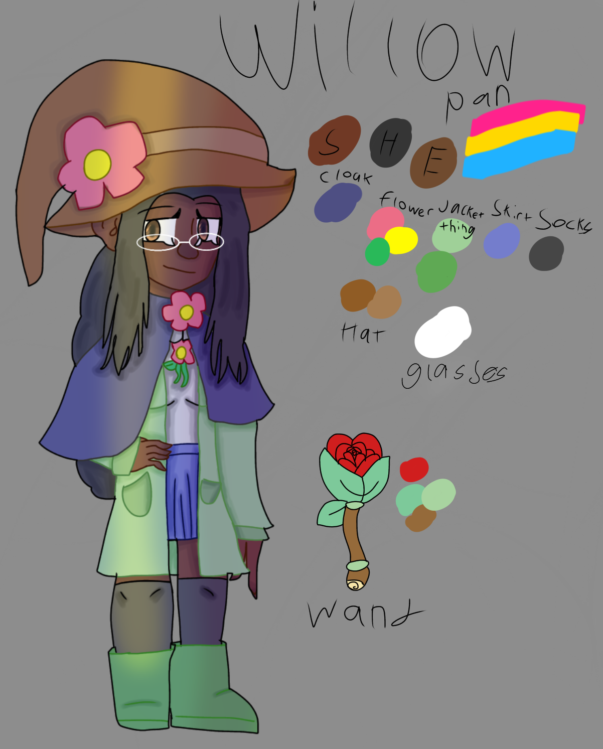 Willow - More witch and wirzard au stuff - ibisPaint
