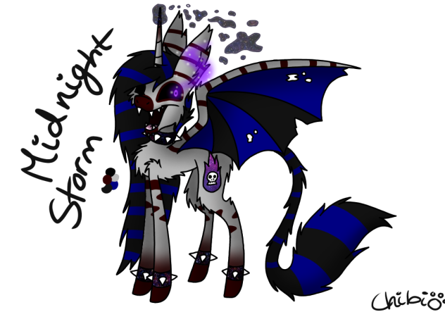 Nightmare Storm - Pony OC - ibisPaint