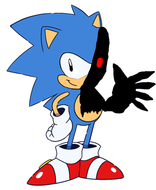 Shadow Ink Infection Sonic - ibisPaint