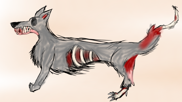 Demon wolf - ibisPaint