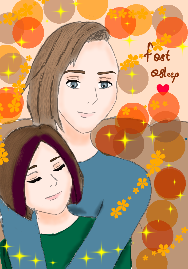 fast asleep - ibisPaint