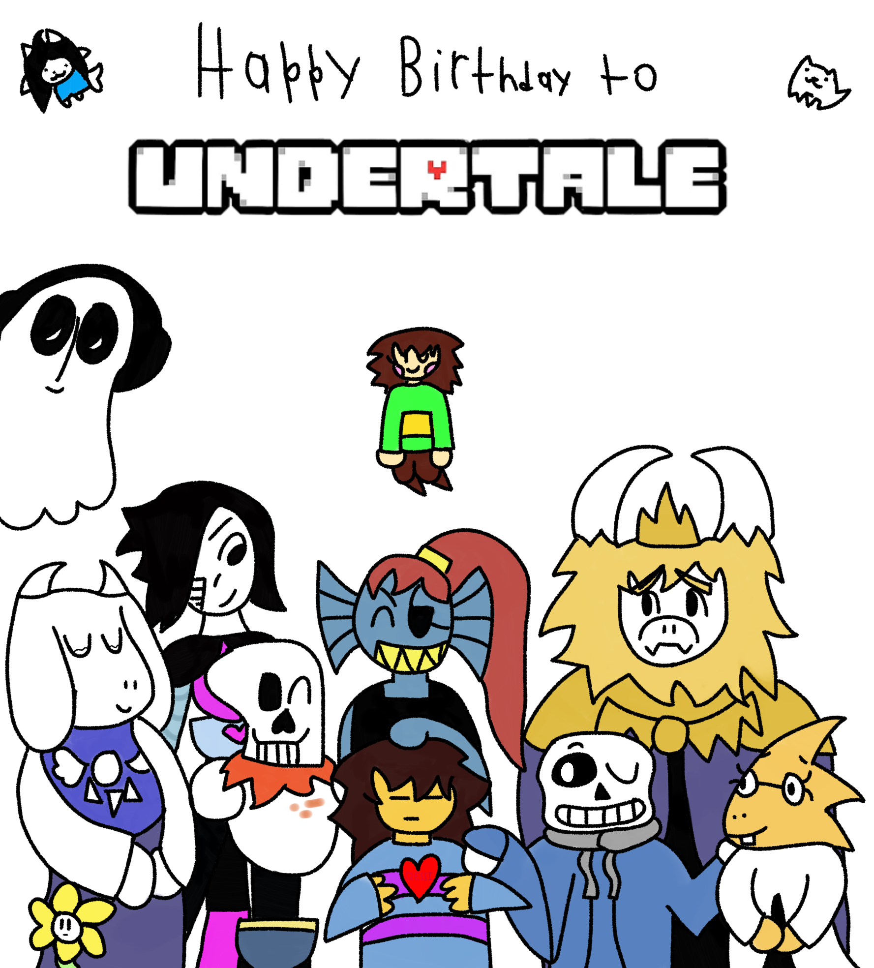 Undertale 10th Anniversary! - ibisPaint
