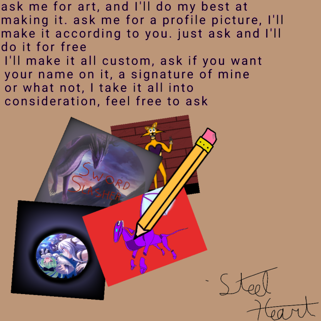 SteelHeart drawing notice - ibisPaint