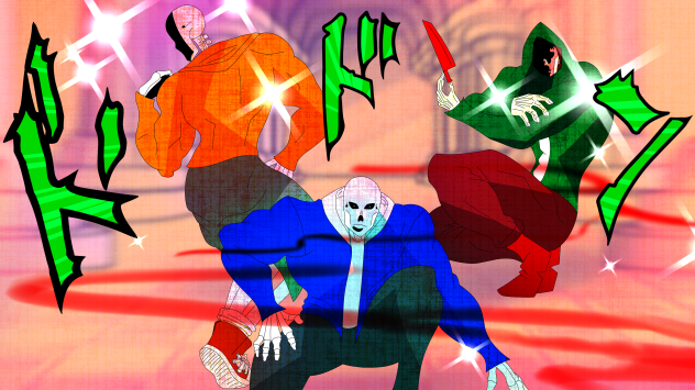 柱のBad Time Trio - ibisPaint