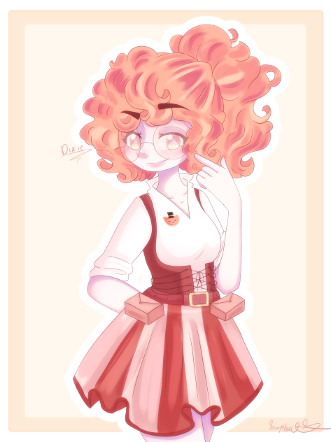 Dixie Valentine - ibisPaint