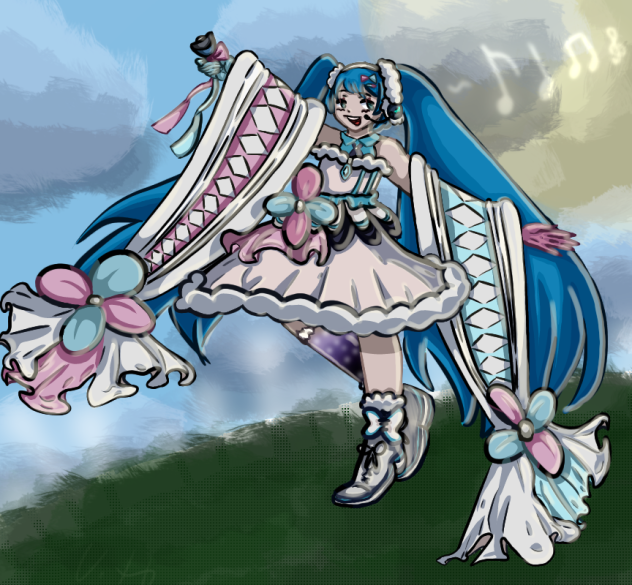 Magic miral miku - ibisPaint