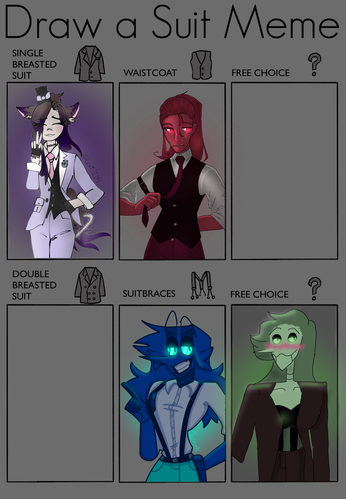 Suit collab - ibisPaint