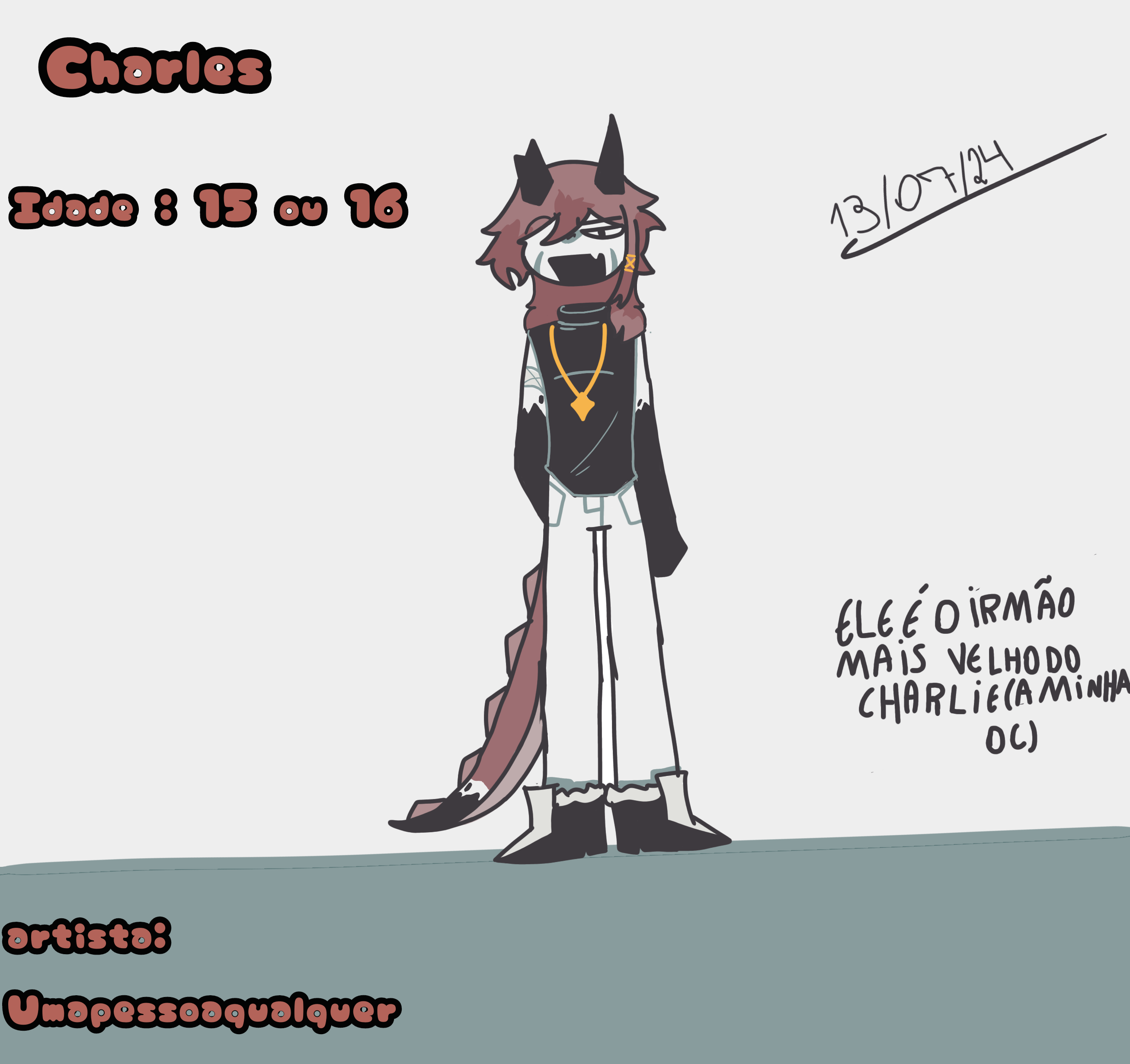 Outra oc de Fpe(Charles) - ibisPaint