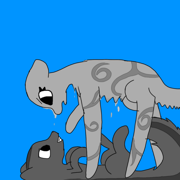 Silverstream and greystripe - ibisPaint