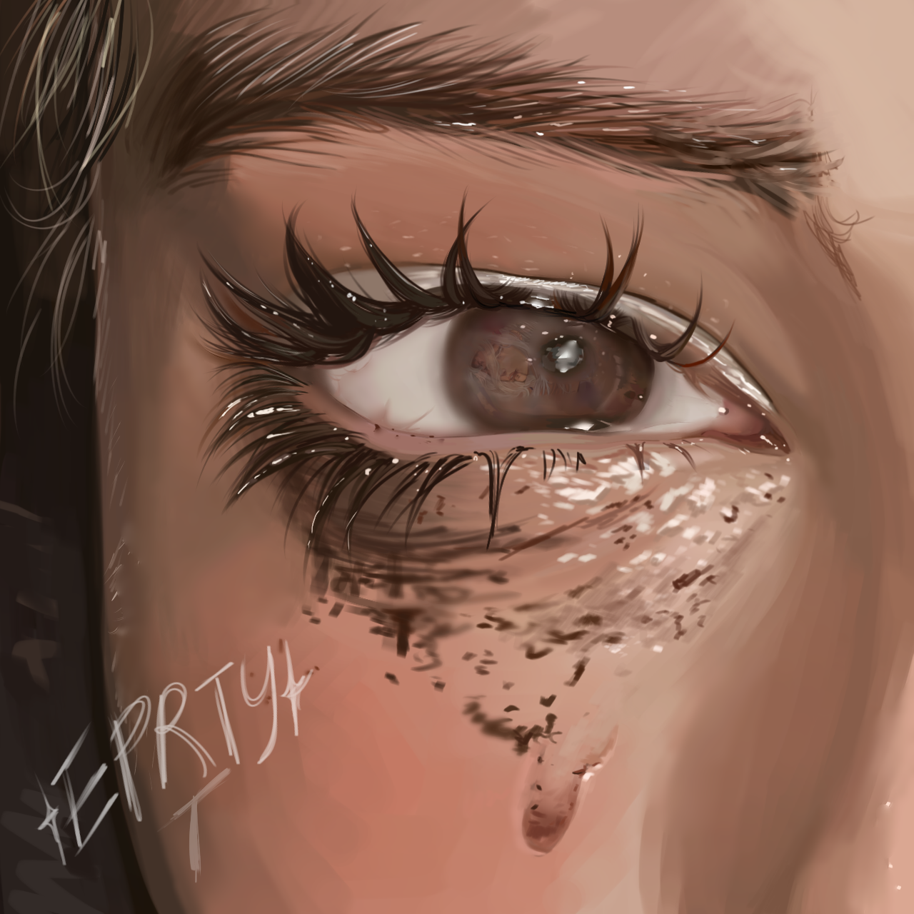 don't look at me with those eyes... - ibisPaint