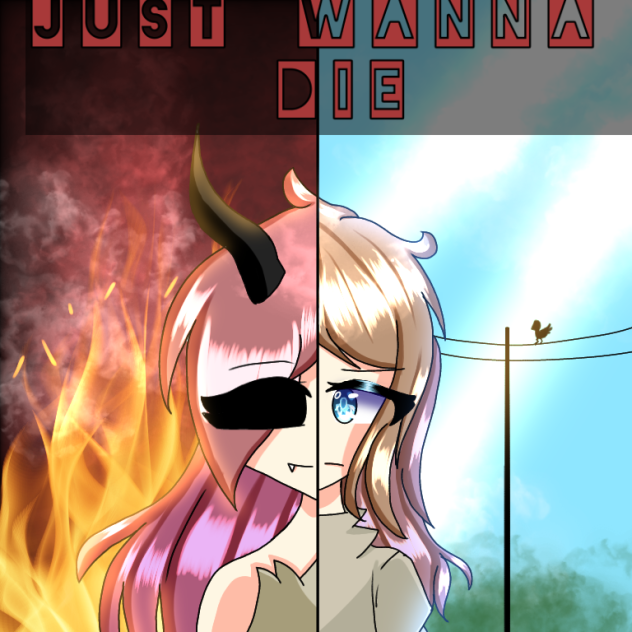 Just wanna die fanart - ibisPaint