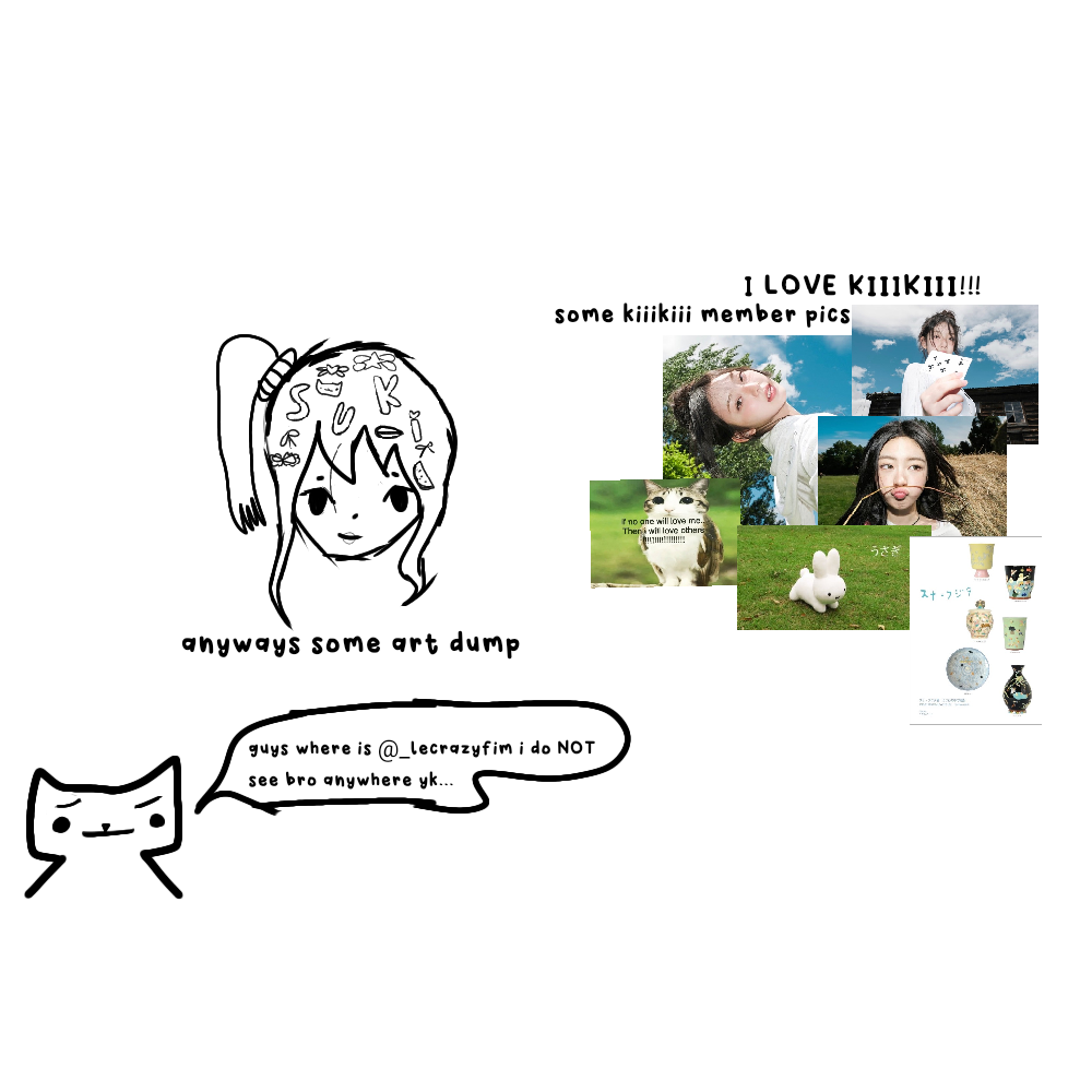 art dump + kiiikiii member pics - ibisPaint