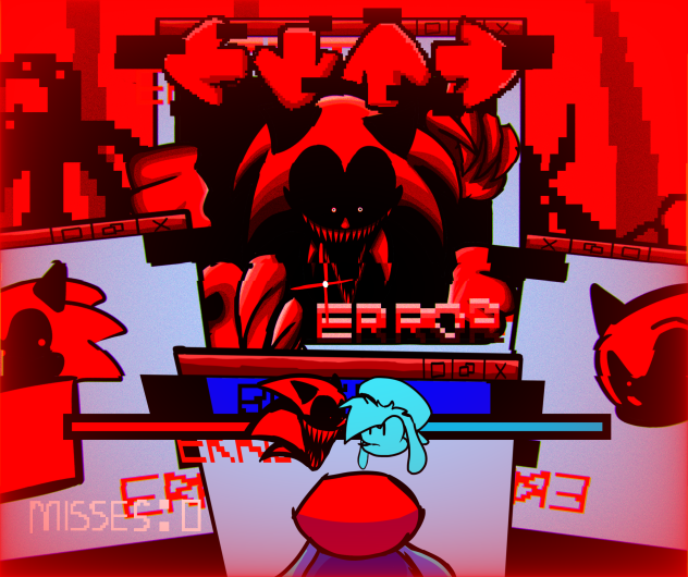 FNF Mod Fatality Encore speedpaint - ibisPaint