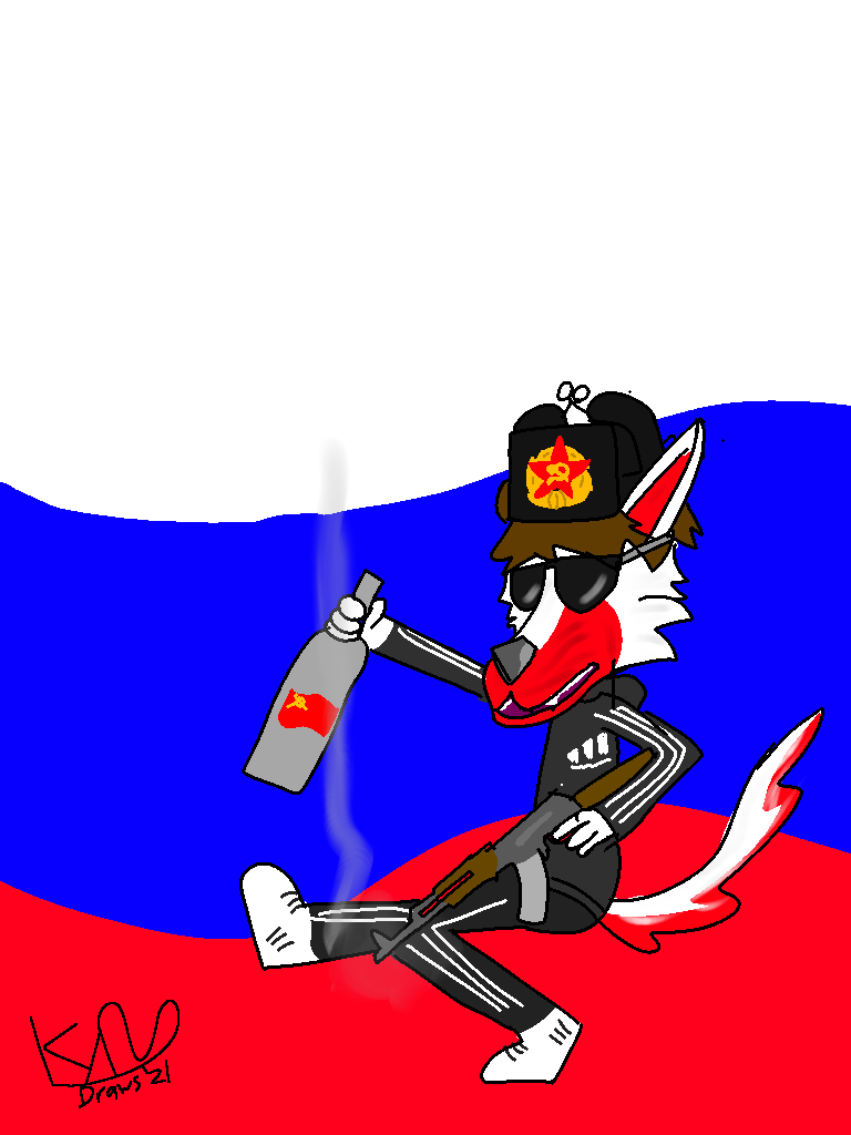 Russian furry thing - ibisPaint