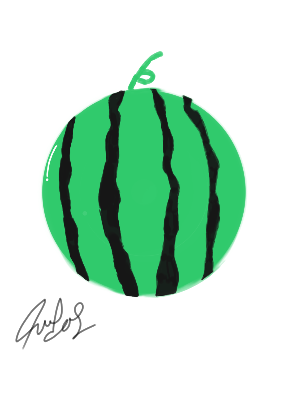 Full Watermelon - ibisPaint