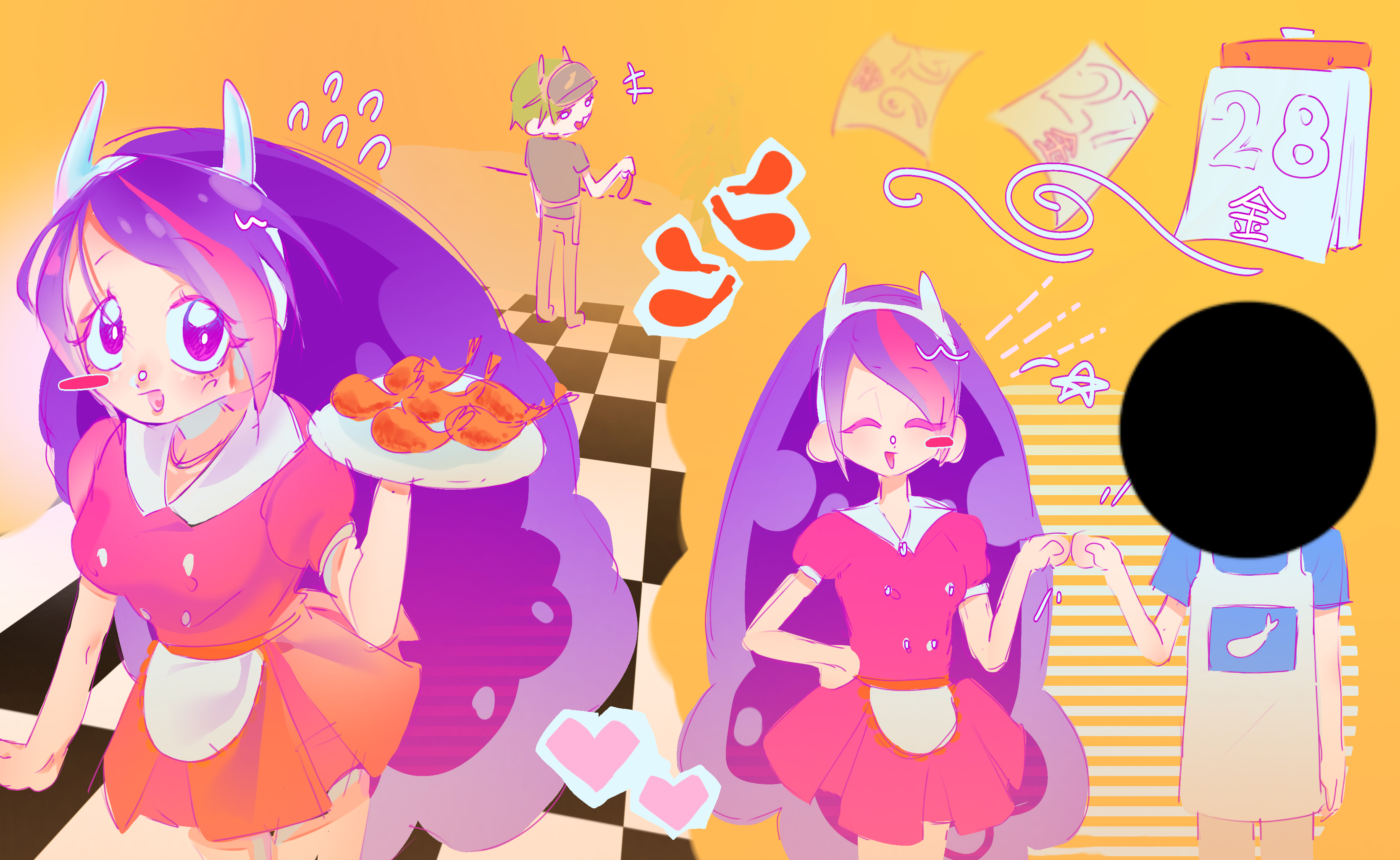 FRIDAY WORLD ! ! - ibisPaint