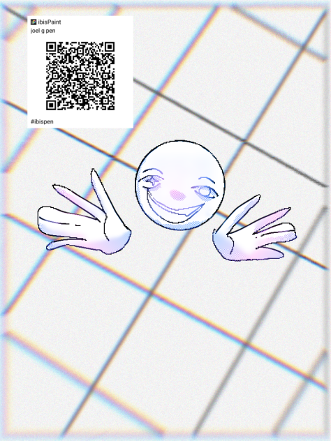 wierd g0y his qr code - ibisPaint