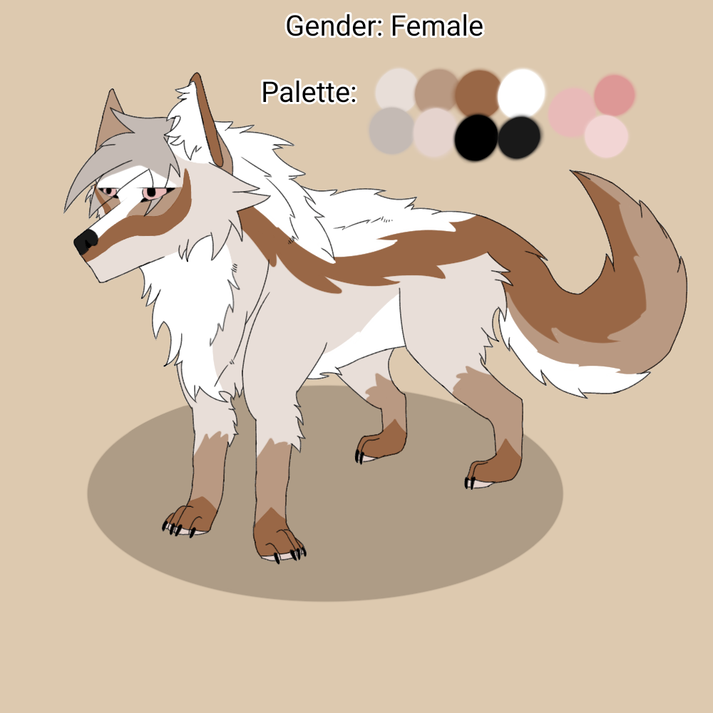 Ravage x razi's pup 2 ref sheet - ibisPaint