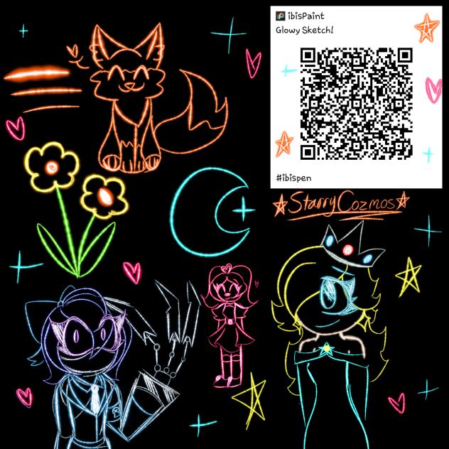 Glowy Sketch Brush! - ibisPaint