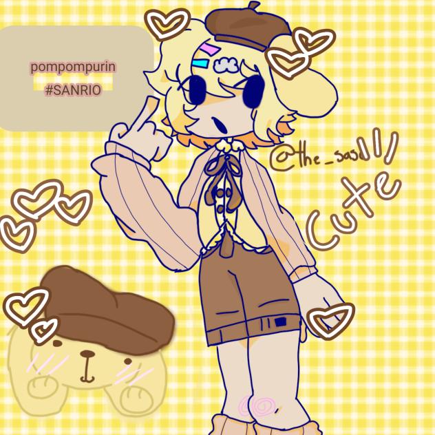 pompompurin 💛💛💛🌟🫧 - ibisPaint