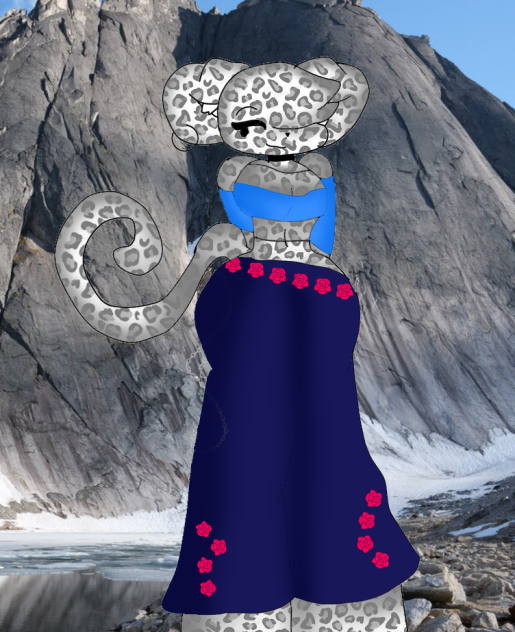 Snow leopard - ibisPaint