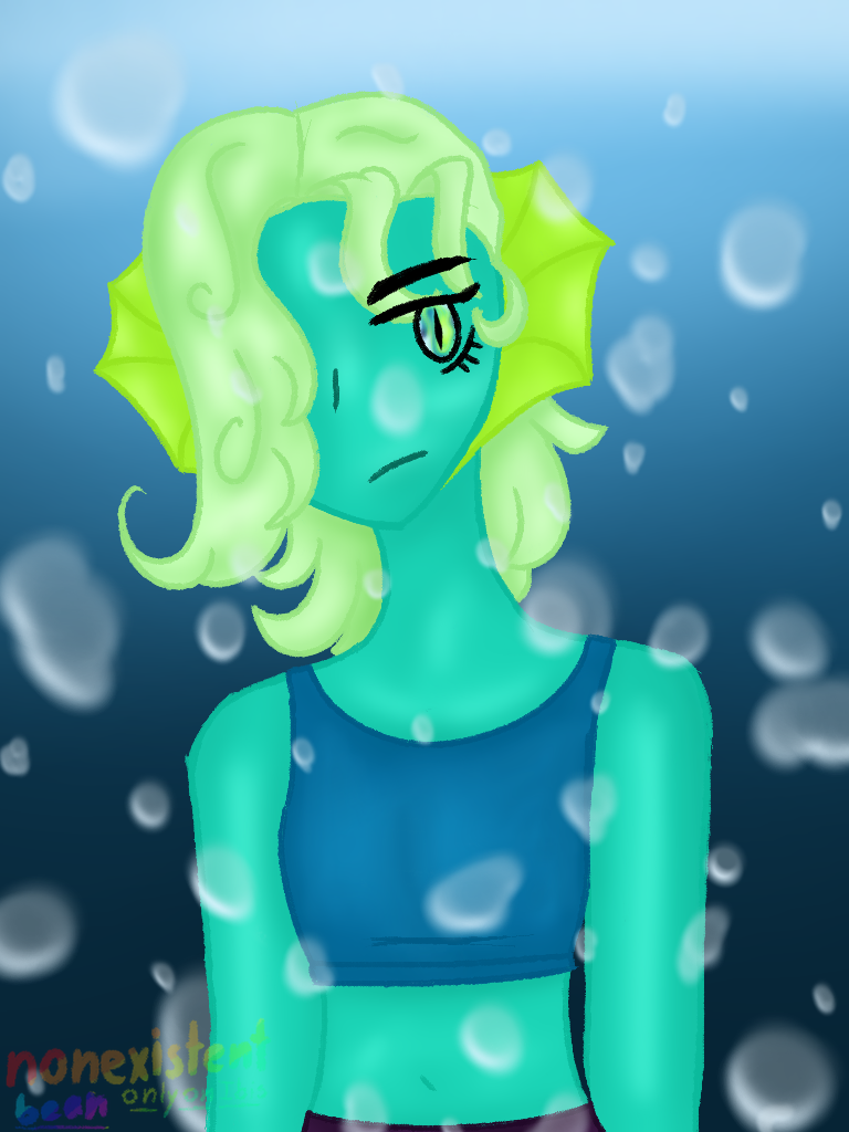 FISHY GIRL - ibisPaint