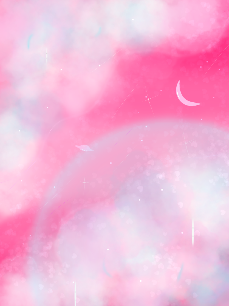 pink clouds - ibisPaint