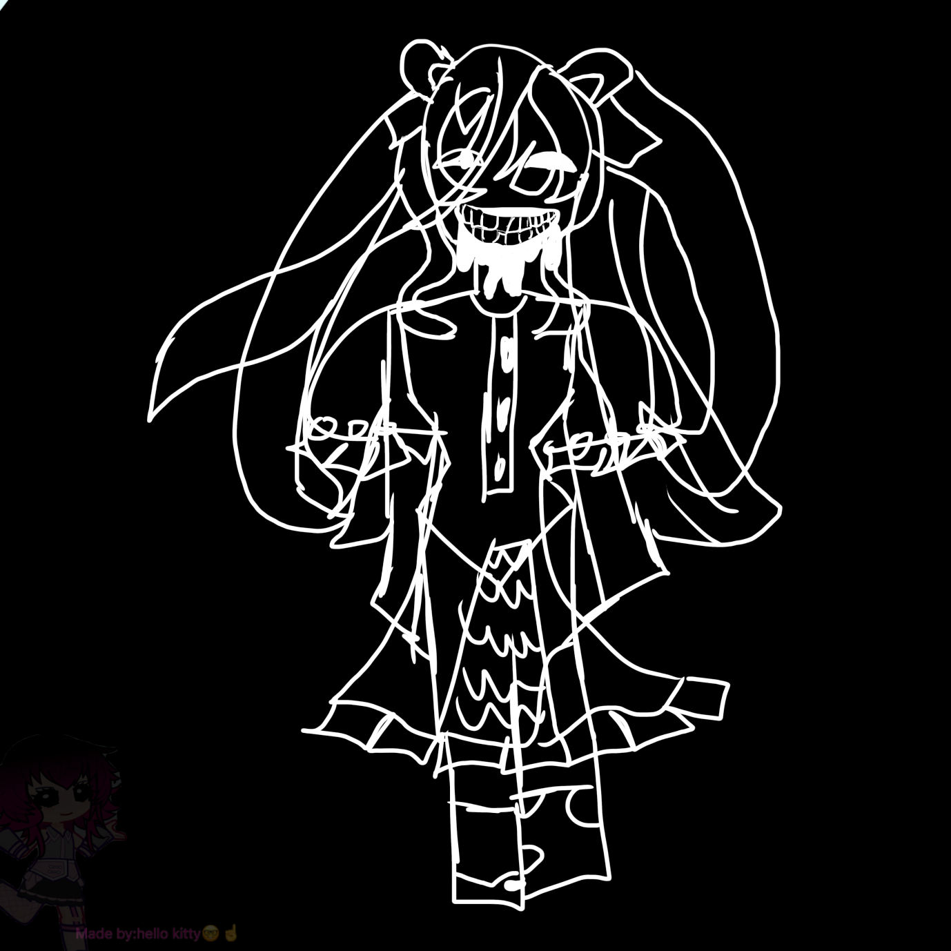 Me in fnaf as a missing kid - ibisPaint