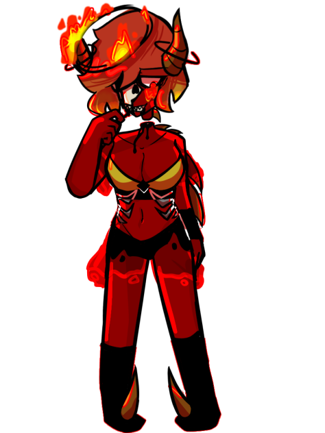 Apoius the Fire Goddess - ibisPaint