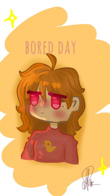 Bored day - ibisPaint