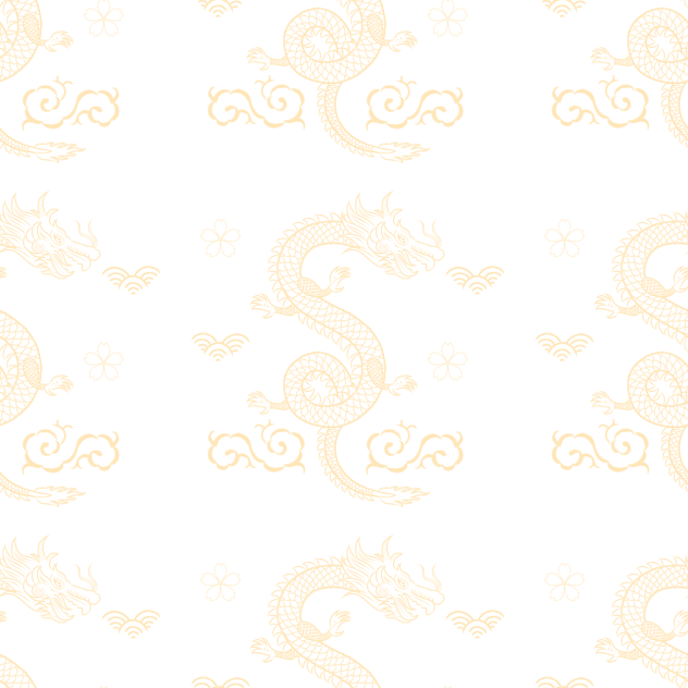 seamless dragon pattern transparent - ibisPaint