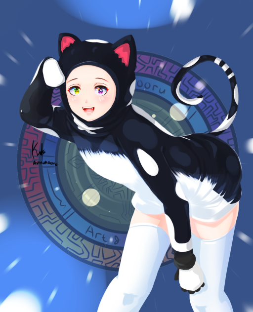 Neko Gyaru. - ibisPaint