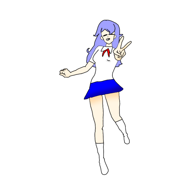 random anime drawing - ibisPaint