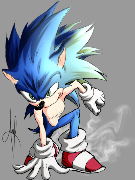 sanik draw - ibisPaint