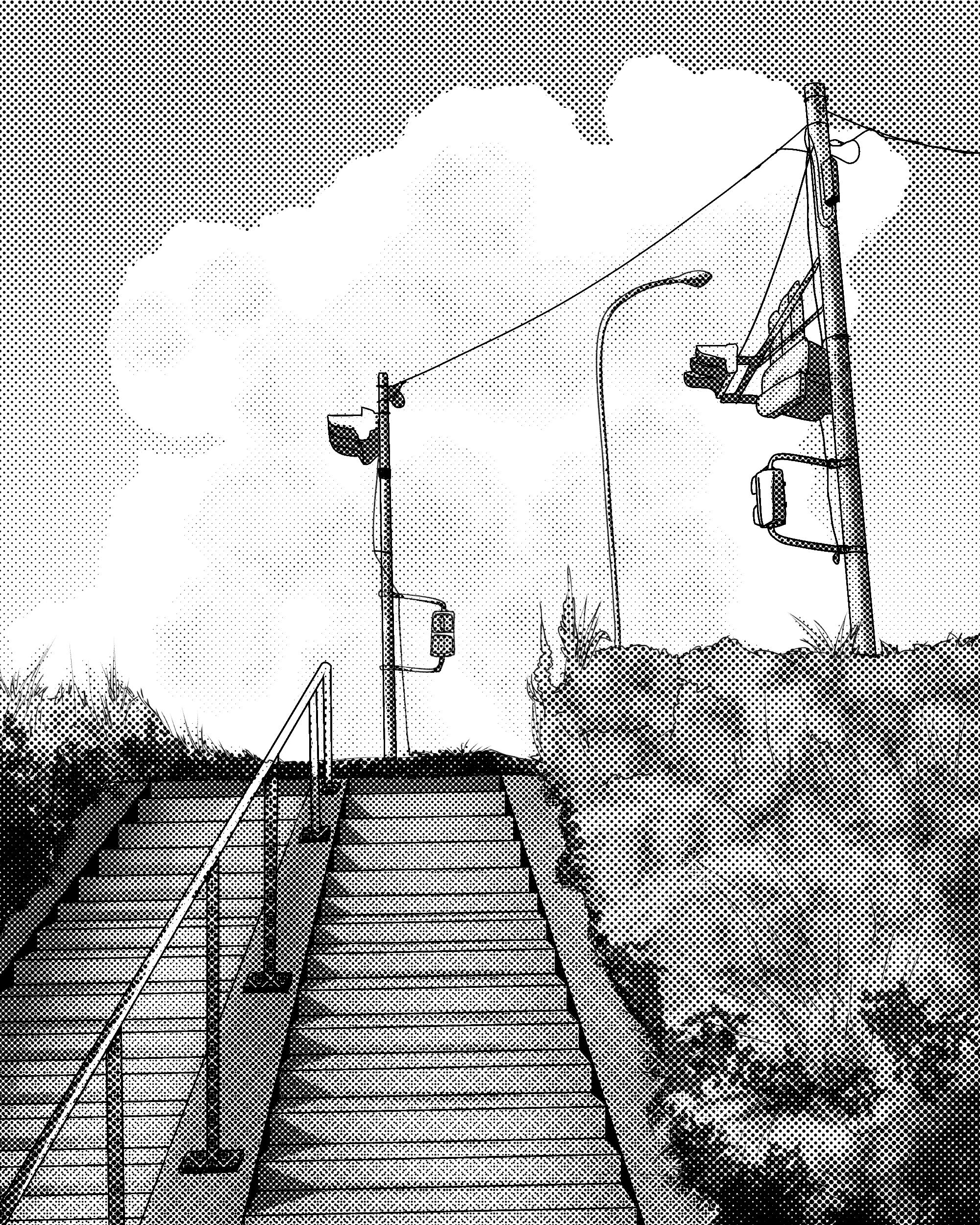 Railway Crossing - ibisPaint
