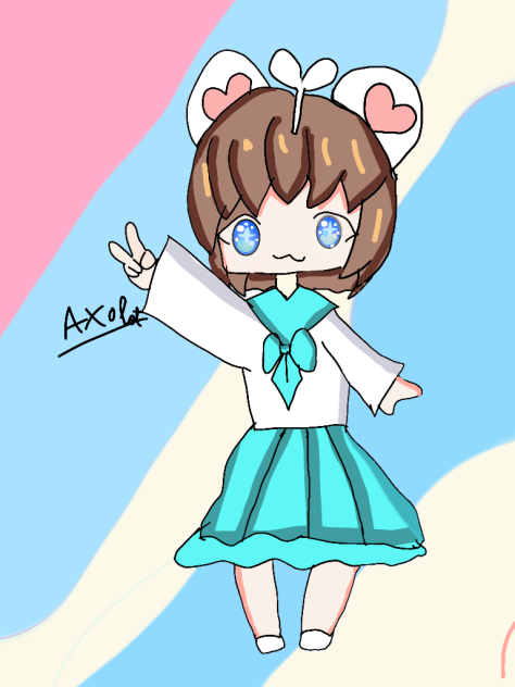 Vẽ chị mèo simmy trên ibispaint x - ibisPaint