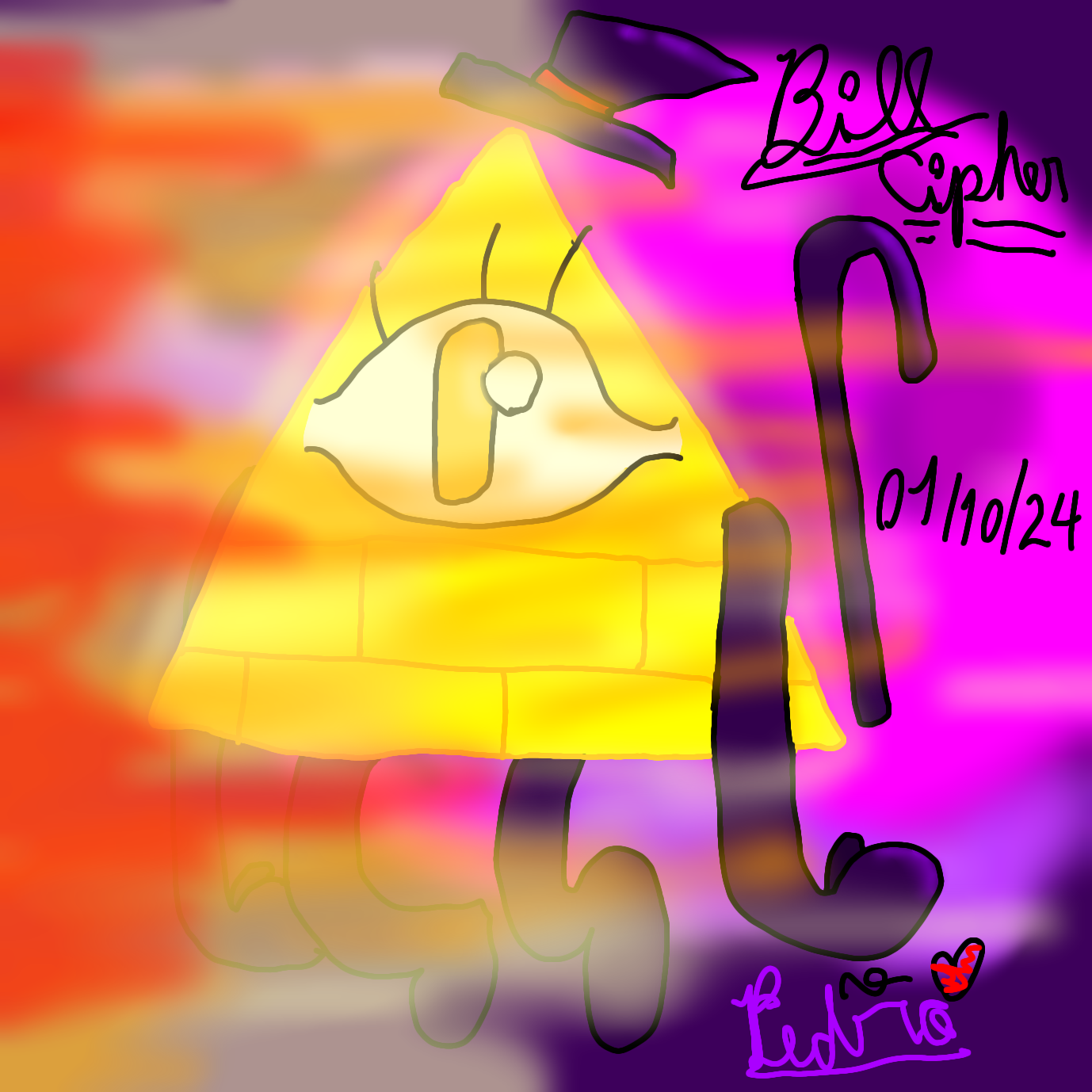Bill Cipher - ibisPaint