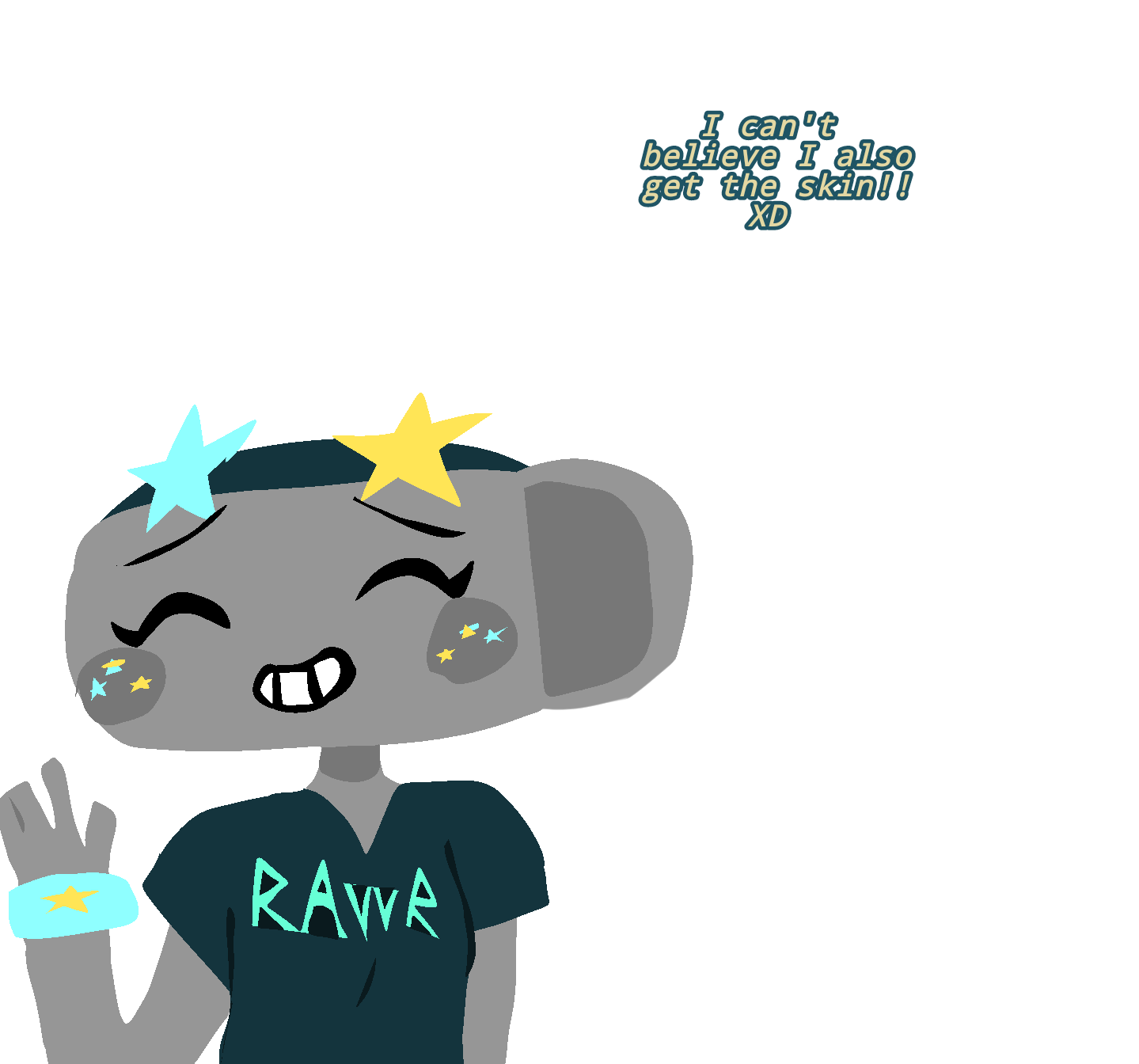 Shelly startime dandy's world - ibisPaint