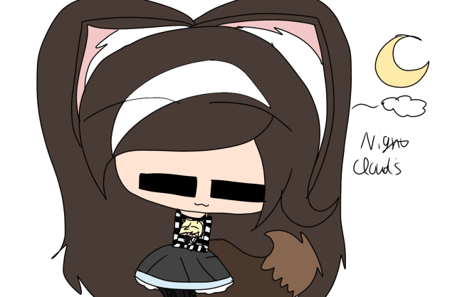 Night clouds - ibisPaint