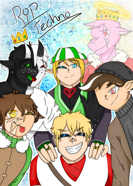 Technoblade Never Dies. - ibisPaint