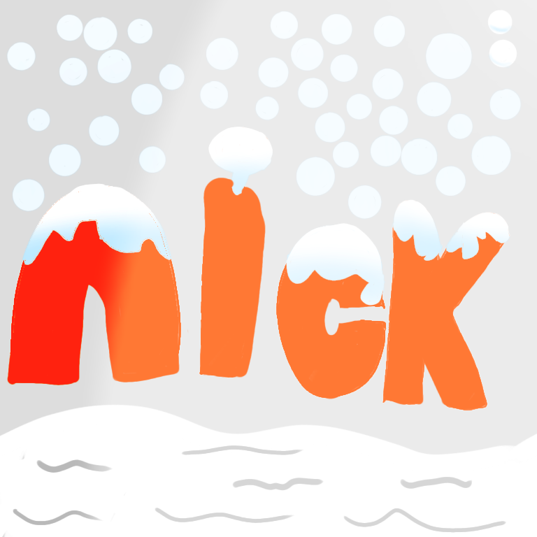 Nickelodeon snow sign - ibisPaint