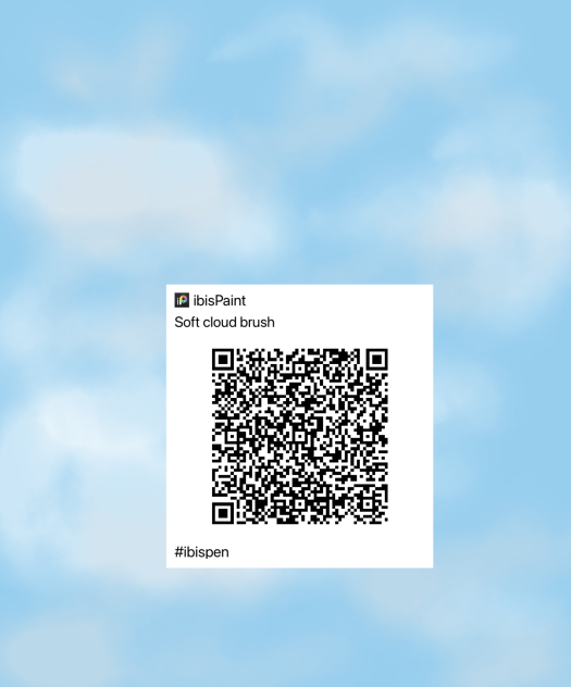 Cloud ☁️ brush - ibisPaint