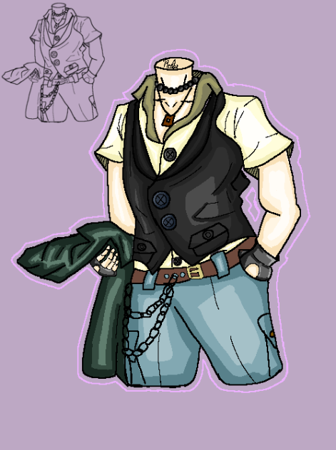 Men in suit - ibisPaint