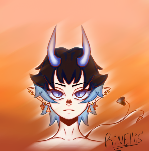 Demon boy🥰 - ibisPaint