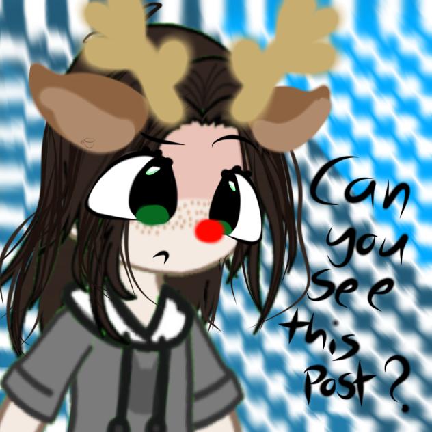 Rudolf Mocha Deer - ibisPaint