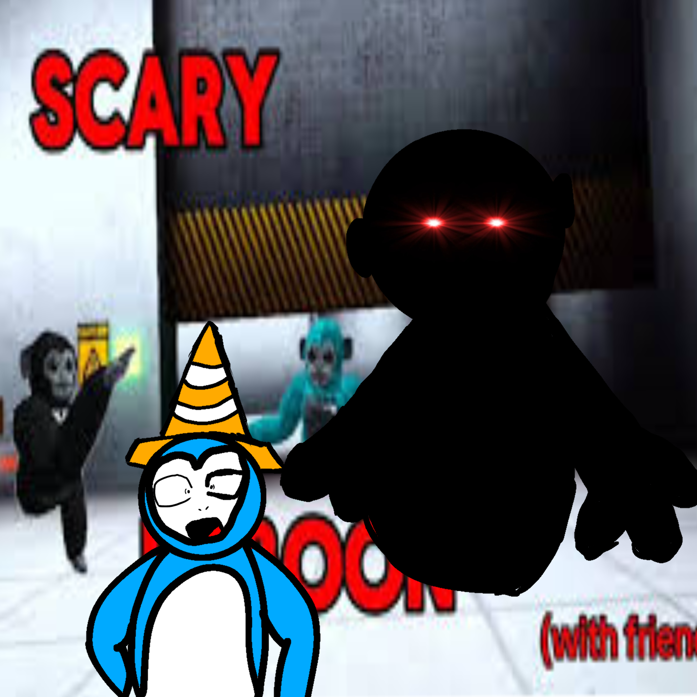 Scary baboon! - ibisPaint