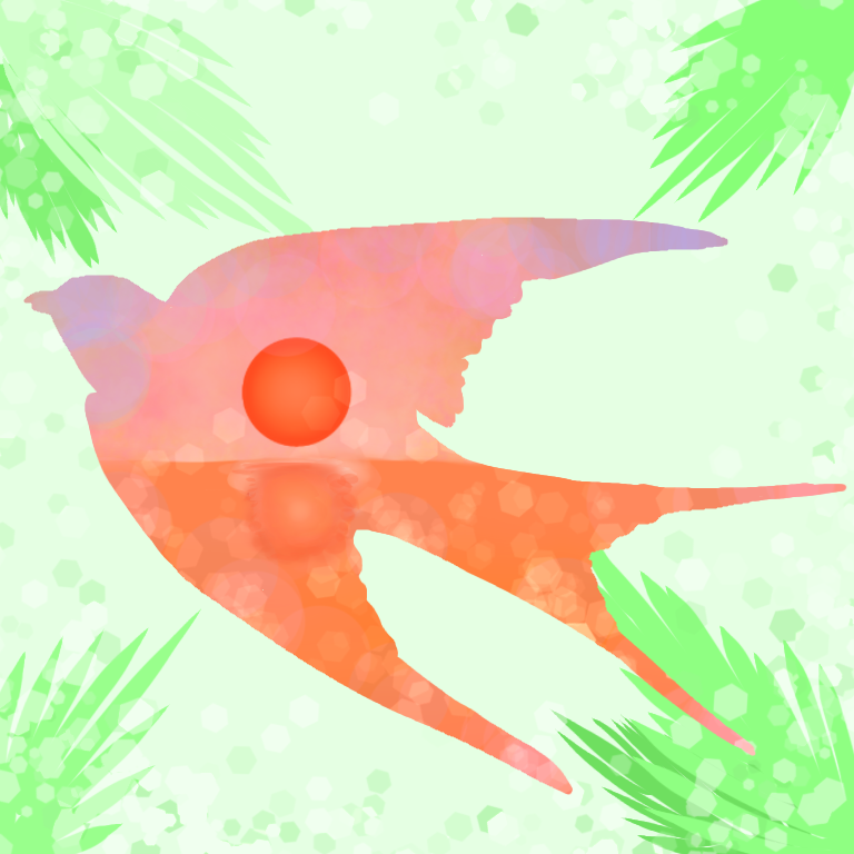 Sun Set SWALLOW - ibisPaint