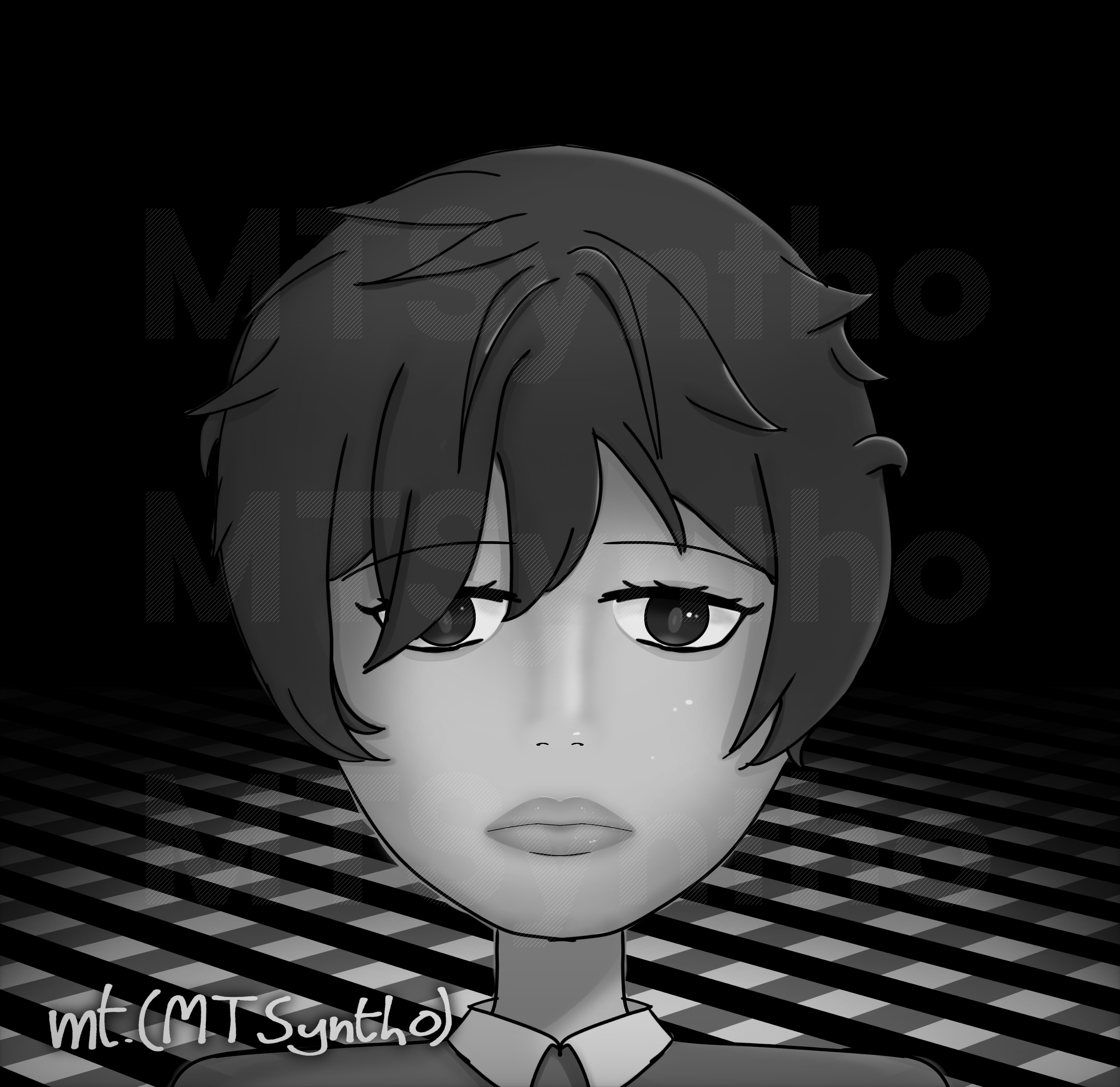 Grayscale... 🧐 - ibisPaint