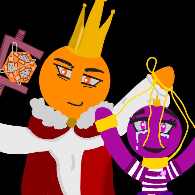 Purple X King Orange (Alan Becker) - ibisPaint