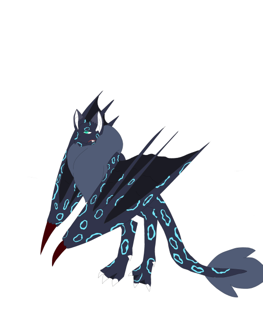 Bat dragon thing - ibisPaint